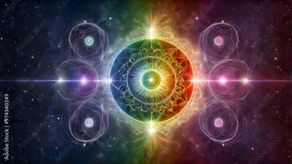 Cosmic Meditatio : Chakras Aligning with the Universe in Spiritual ...