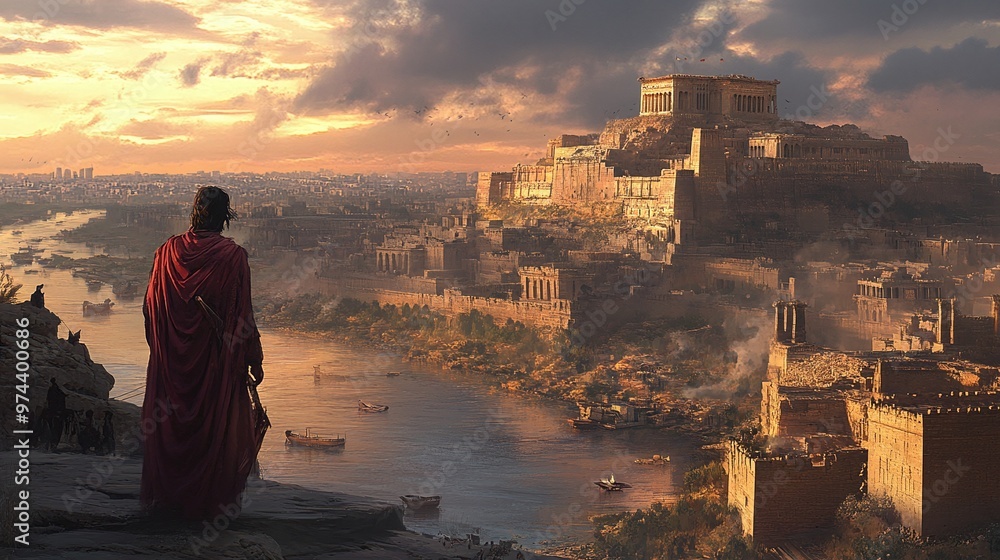 spiritual portrait of jonah in nineveh city, fate of the city in ...