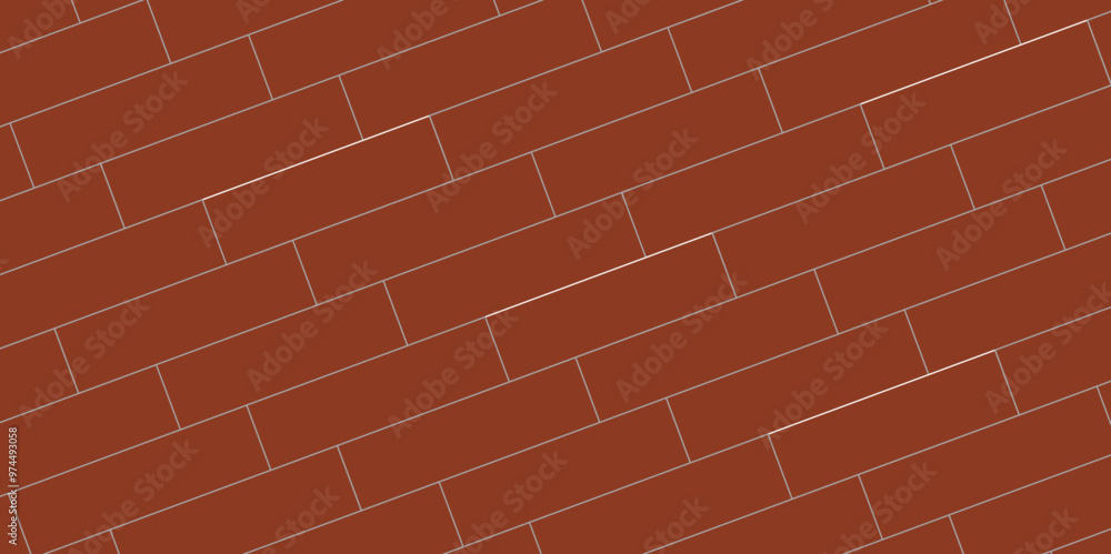 Brown or orange brick wallpaper background. Exterior and interior brick ...