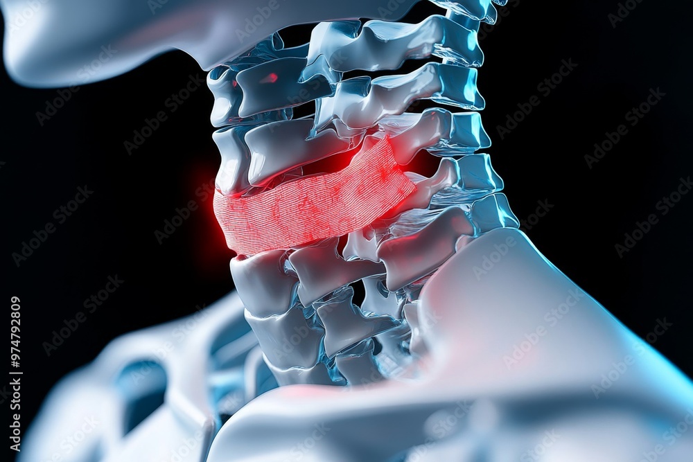Common complications affecting neck scar formation visualized in a ...