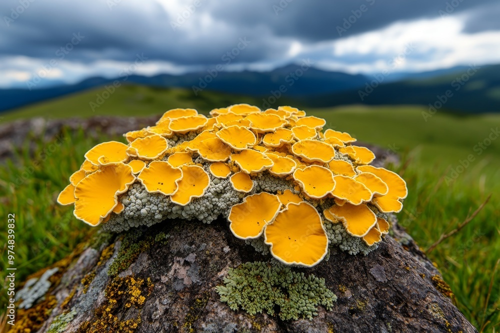 Identifying Common Lichen Species visualized in a nature guide ...