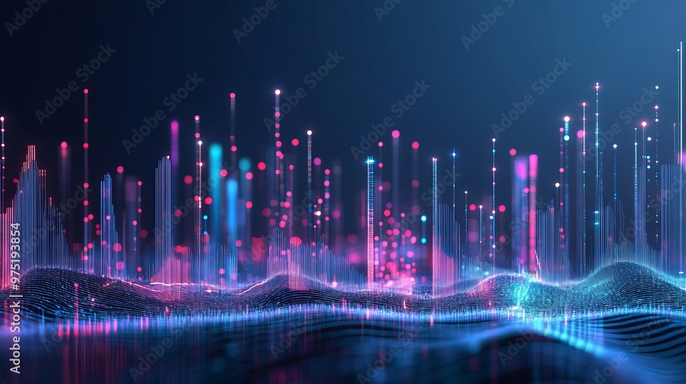 Gradient lines and aesthetics are connected to smart cities and ...