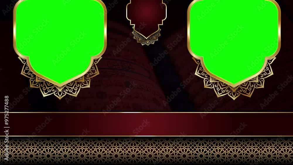 animated luxury arabic islamic background , muslim mosque , islamic ...