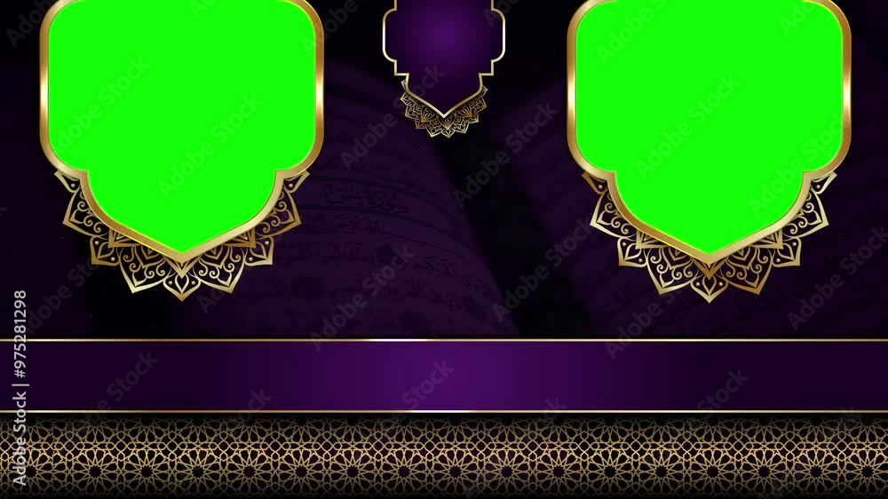 animated luxury arabic islamic background , muslim mosque , islamic ...