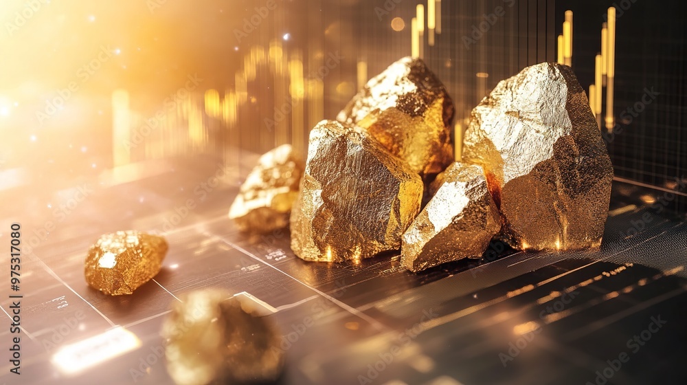 Investing in Gold Ores with Graph Analysis. This image features a ...