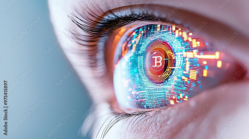 Digital Surveillance: Robotic Eye Monitoring Fluctuating Crypto and ...