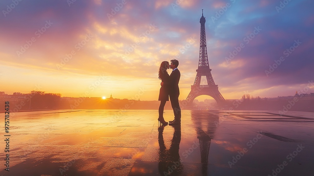 scene of a loving couple in a closeup capturing their romantic bond and ...