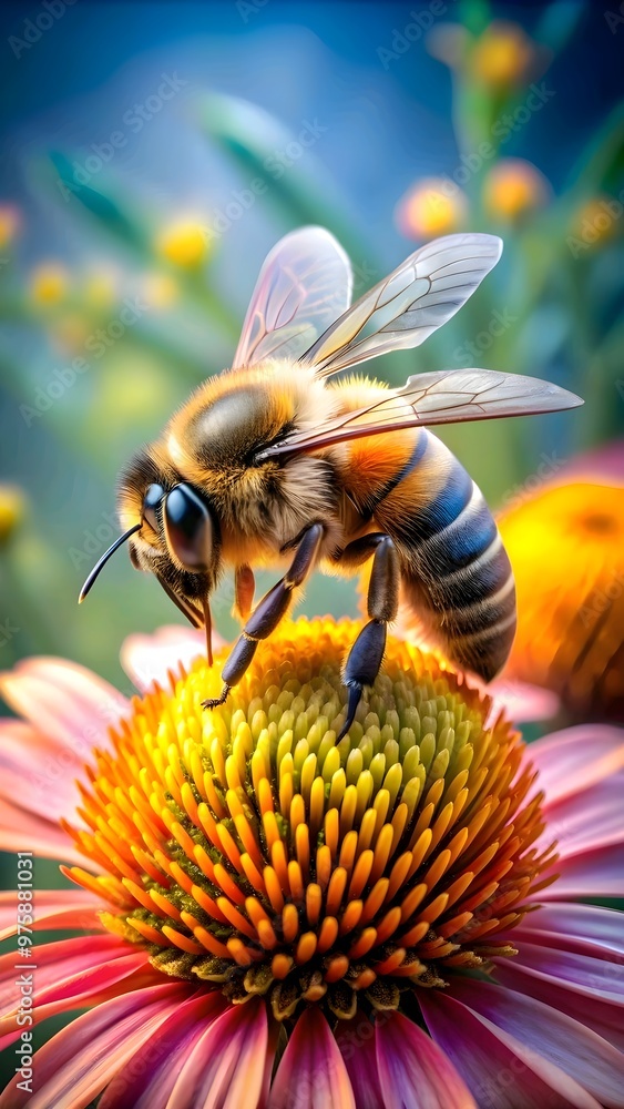 bee, honey bee, bee vector, bee picture, bee wallpaper, animation ...