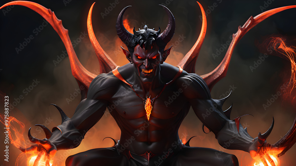 Asmodeus, Behemoth, Beelzebub, Lucifer, Salanus, Asmodeus, Belial, who ...