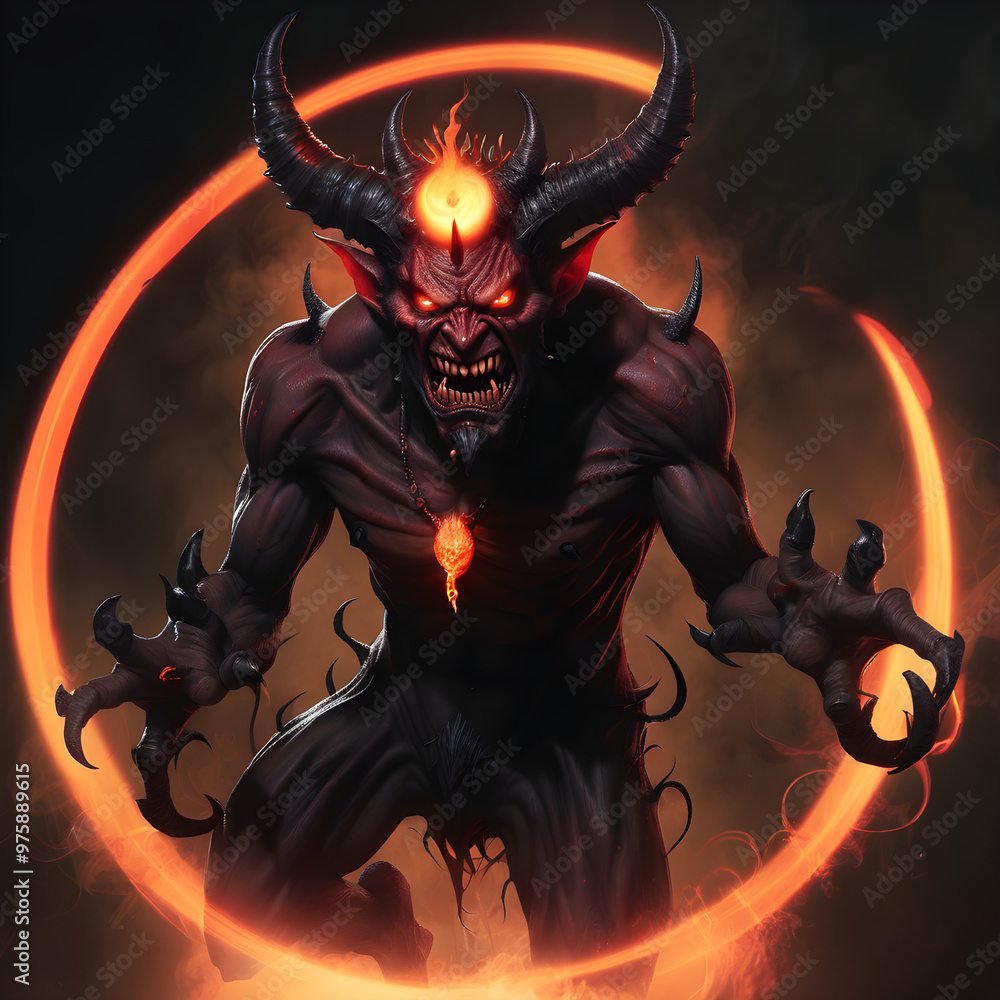 Asmodeus, Behemoth, Beelzebub, Lucifer, Salanus, Asmodeus, Belial, who ...
