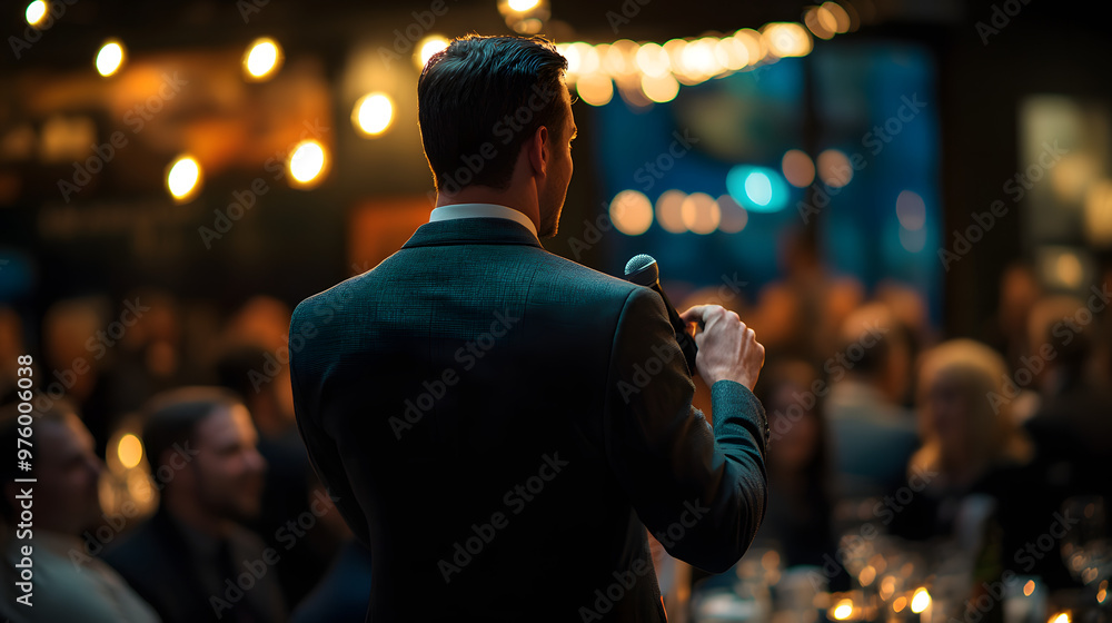 group of people in formal dressing suit as audience at large modern ...