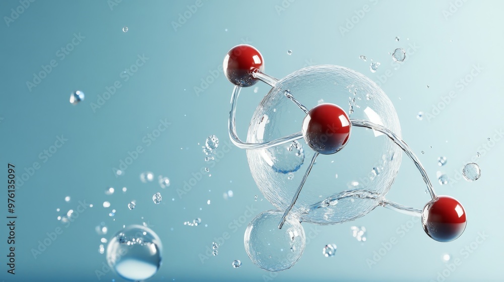 An educational illustration of an ionic bond, where two atoms are ...