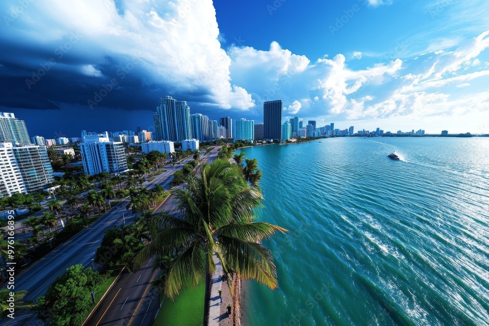 Miami Weather and Hurricane Preparedness visualized in a weather ...