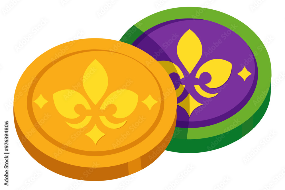 Doubloons | The Tradition and History Behind Mardi Gras Coins Stock ...