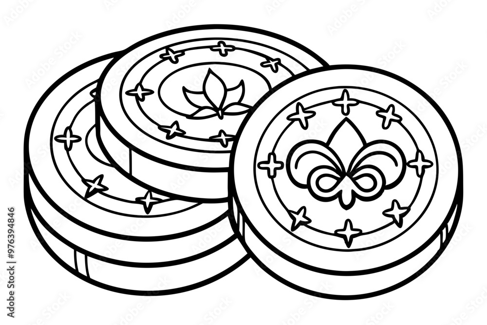Doubloons | The Tradition and History Behind Mardi Gras Coins Stock ...