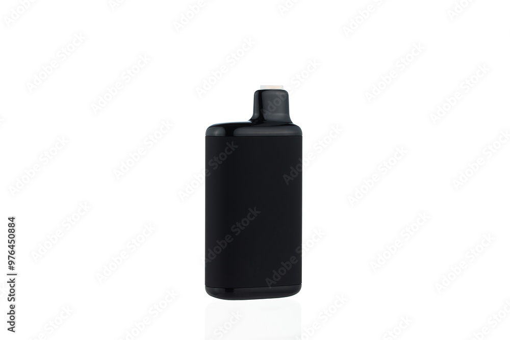 Black disposable vape device. Disposable Smoking devices on white ...