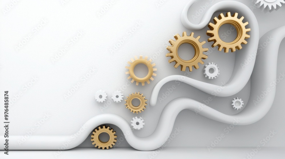 Minimalist blueprint of HVAC layout, featuring symbols for ducts and ...