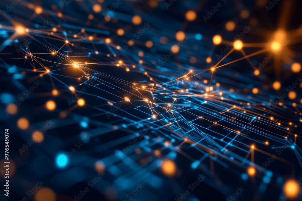 Data Center Network Infrastructure: Interconnected Nodes and Lines ...