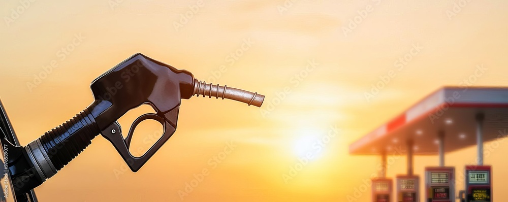 Impact of inflation crisis on fuel prices visualized with a fuel gauge ...