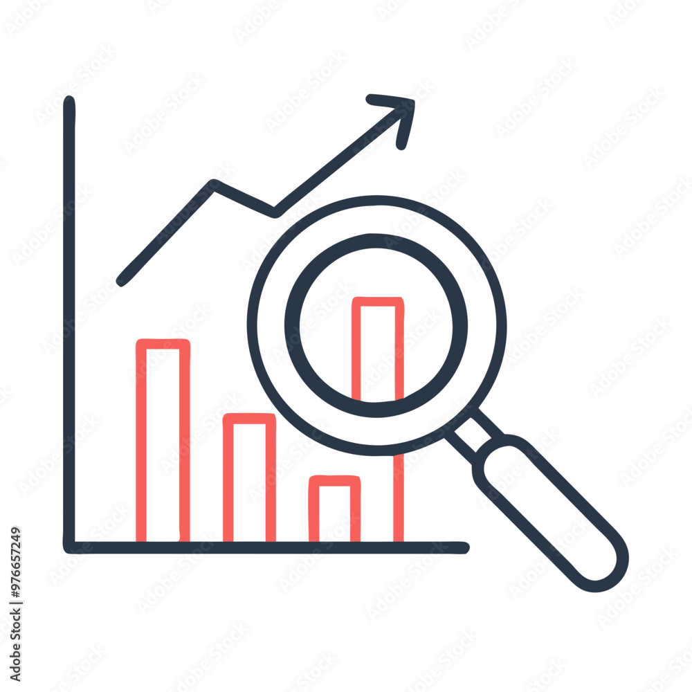 data visualization and infographics vectors, predictive analytics icons ...