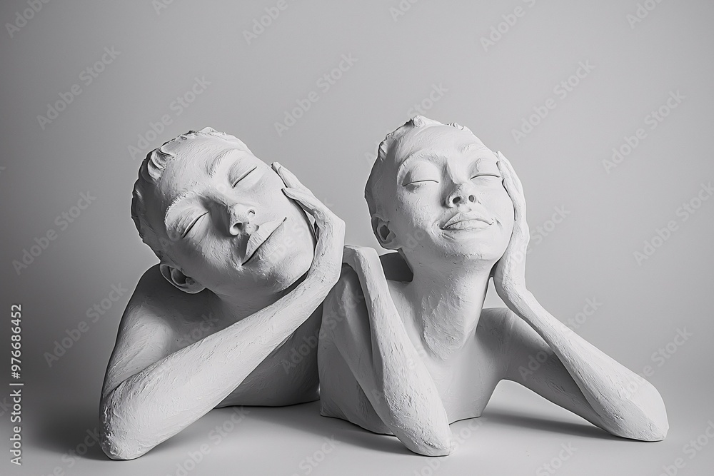 Vibrant figures exhibit playful expressions, emphasizing distinct ...