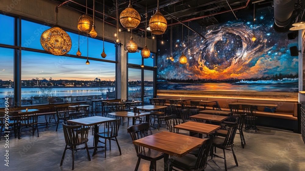 Transform Your Space with a Stunning Poster of a Trendy Eatery ...