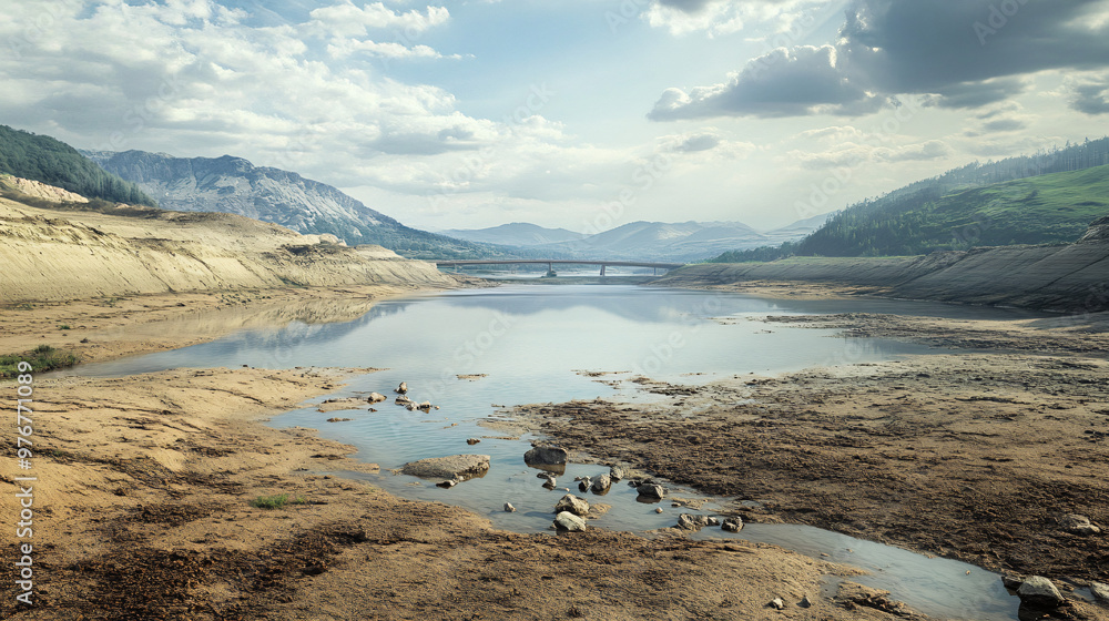 A visual of the consequences of climate change on freshwater sources ...