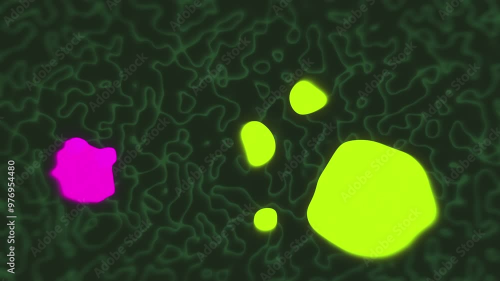 Biology, science and cell division of bacteria in virus with cloning ...