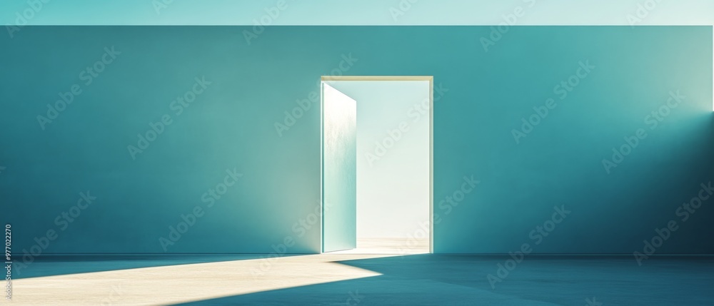 Grid-based minimalist layout with strategic negative space, creating a ...