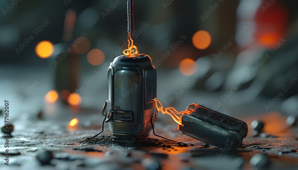 Tense moment of unplugging a bomb captured in ultra HD, showcasing ...