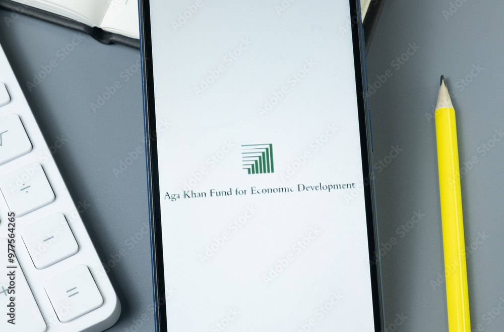 New York, USA - 30 August 2024: Aga Khan Development Network AKDN Logo ...