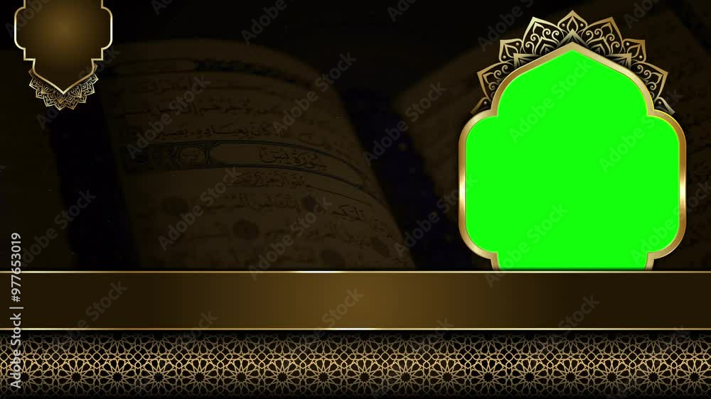animated luxury arabic islamic background , muslim mosque , islamic ...
