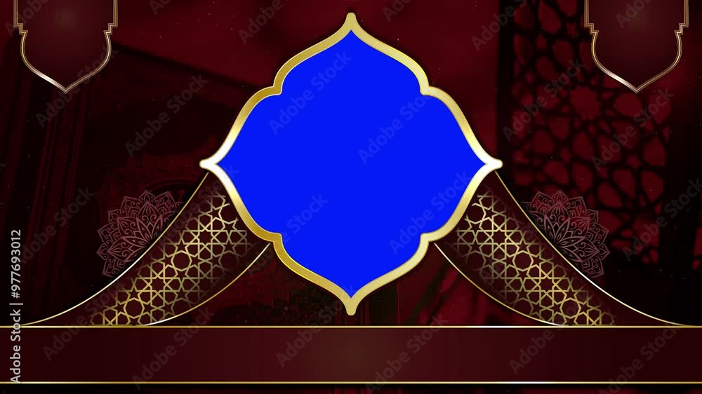 animated luxury arabic islamic background , muslim mosque , islamic ...
