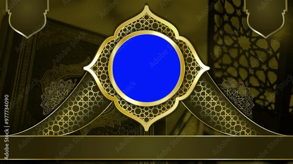animated luxury arabic islamic background , muslim mosque , islamic ...