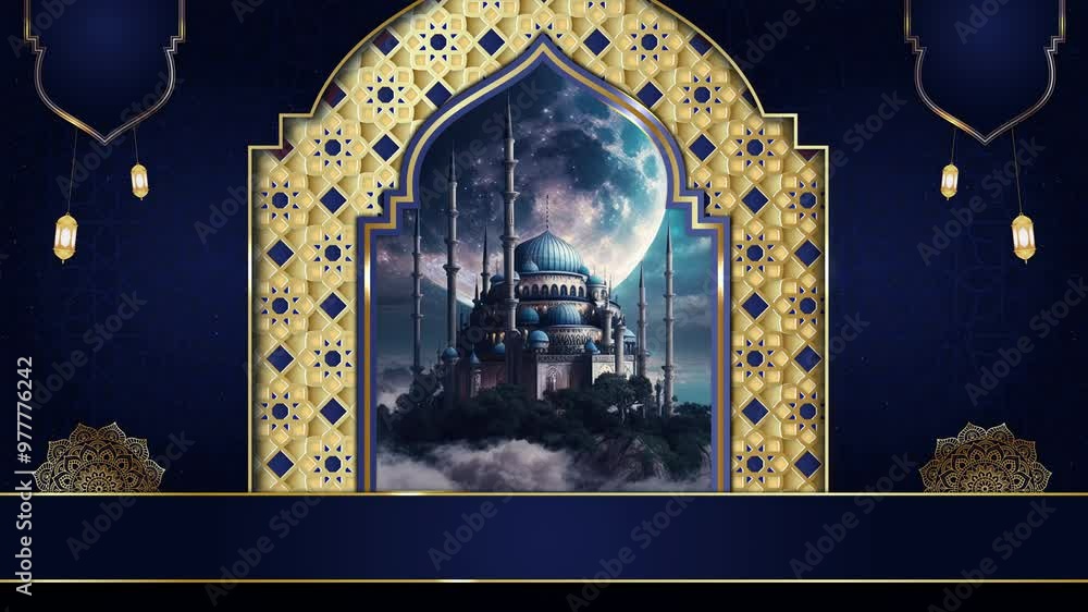 luxury arabic islamic Background , muslim design for Holy Quran ...