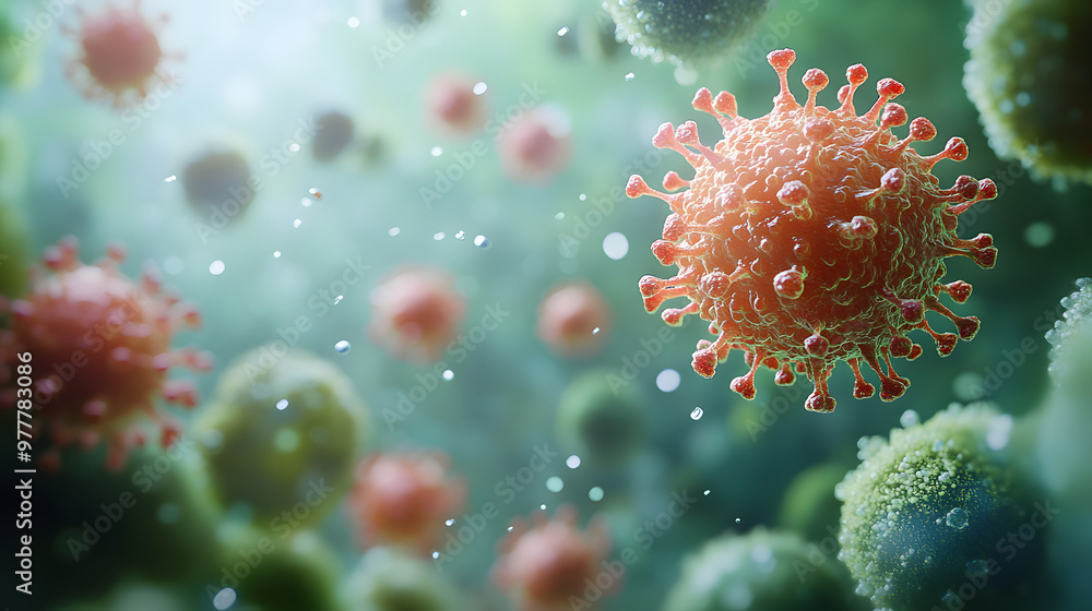 Monkeypox Virus or mpox viral pathogen infecting humans as an ...