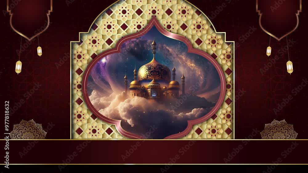 luxury arabic islamic Background , muslim design for Holy Quran ...