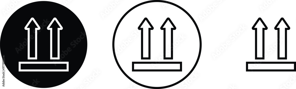 Black vector arrows collection flat and line style for web design or ...