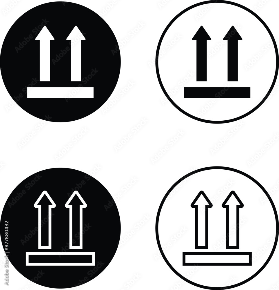 Black vector arrows collection flat and line style for web design or ...