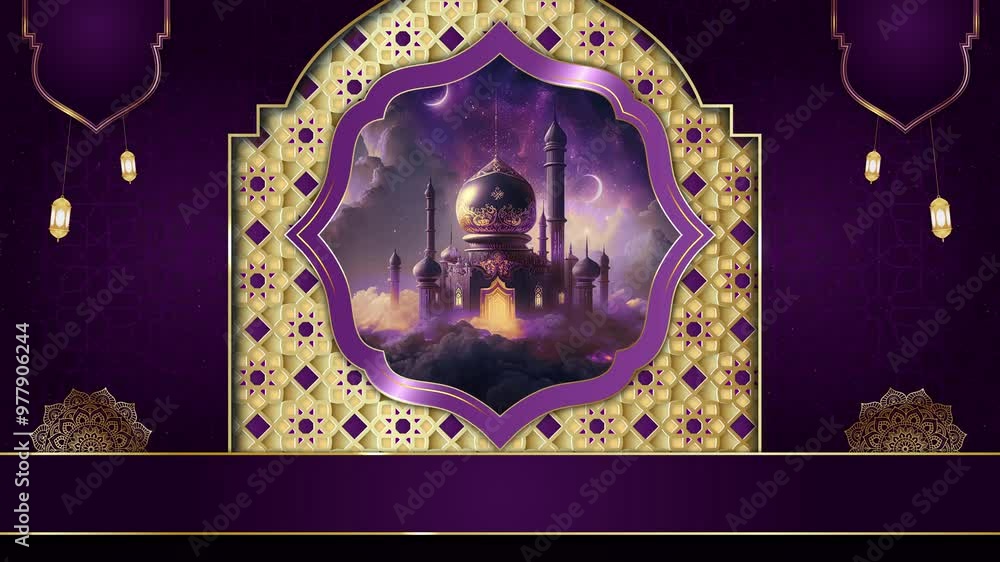 luxury arabic islamic Background , muslim design for Holy Quran ...