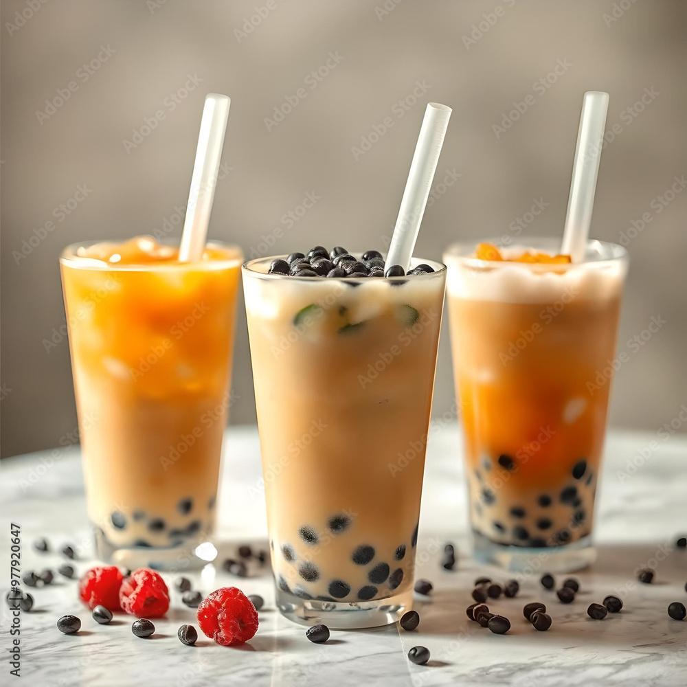 Explore the bubble tea craze with a vibrant array of flavors and ...