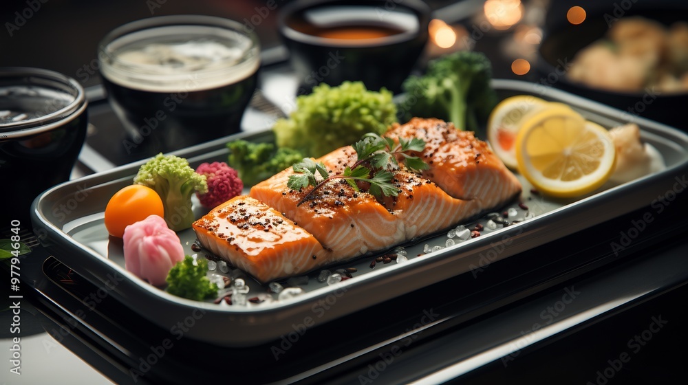 Futuristic food service delivering fine dining AIdriven chefs who ...