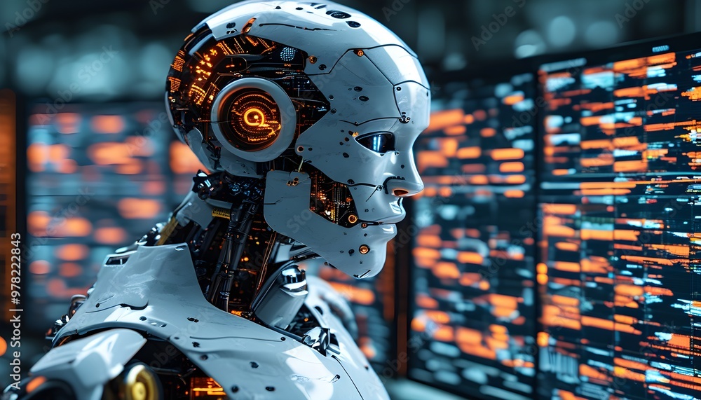 Dynamic integration of machine learning algorithms and big data analytics showcasing AIs role in ...