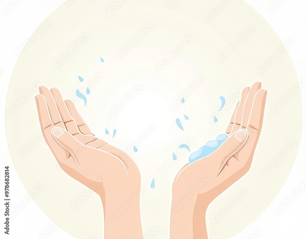 Clean, healthy hands start here! Download this customizable hand ...