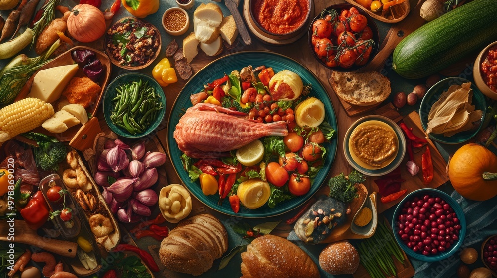 Celebrate World Food Day with a vibrant display of diverse cuisines ...