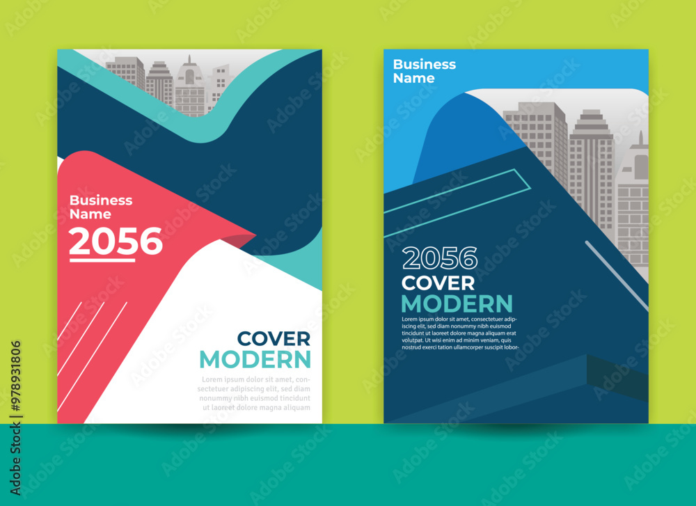 business cover design, annual report cover design, cover a4, business ...