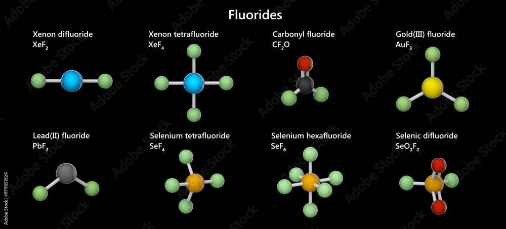 Fluoride is an inorganic fluorine anion with the chemical formula F ...