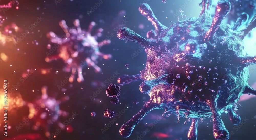 An image of a granuloma that is microscopic in three dimensions ...