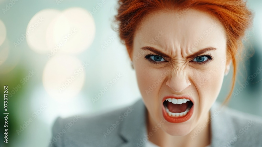 Heated Argument Between Coworkers in an Office Workplace Dispute ...