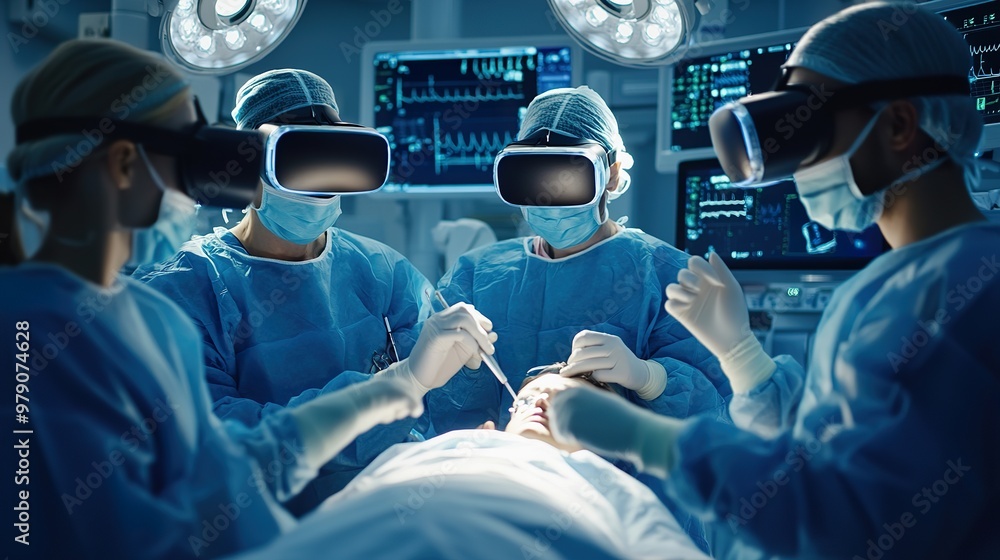 Surgeons Wearing Glasses VR Headset Perform State-of-the-Art Augmented ...